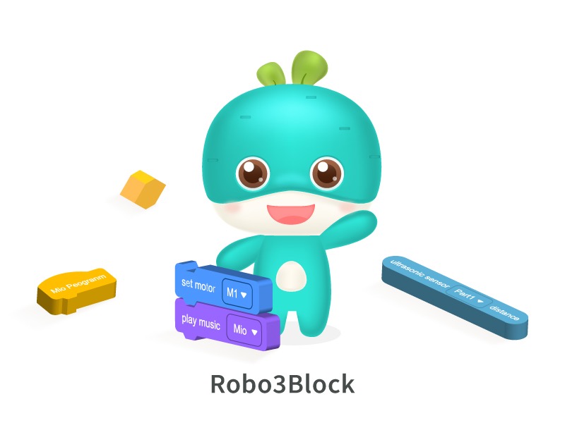 Robo3Block Scratch 3.0_兔子薇-站酷ZCOOL