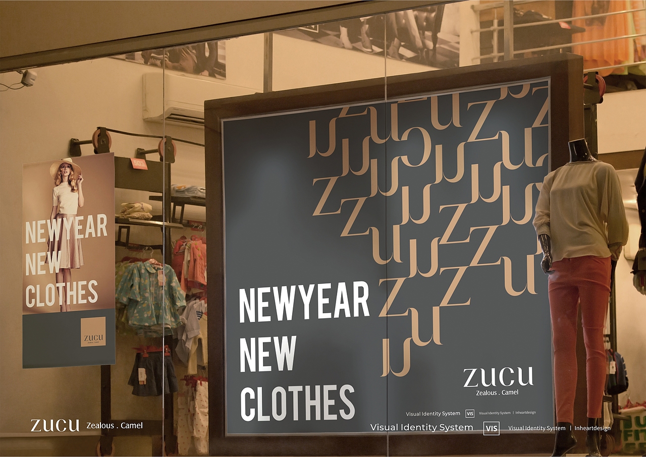 ZUCU庄纯女装品牌VIS识别系统设计-因心设计_INHEART上海因心-站酷ZCOOL