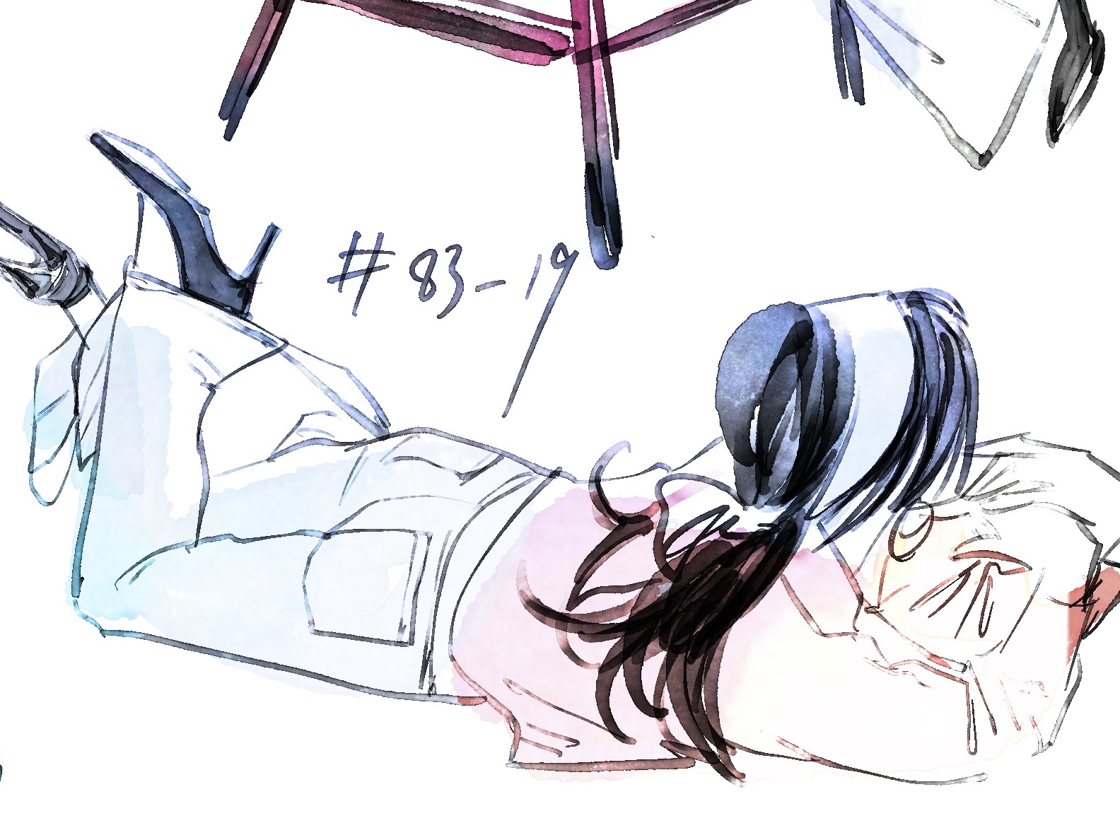 速写60天挑战赛Day13_Umi今天画画了吗-站酷ZCOOL