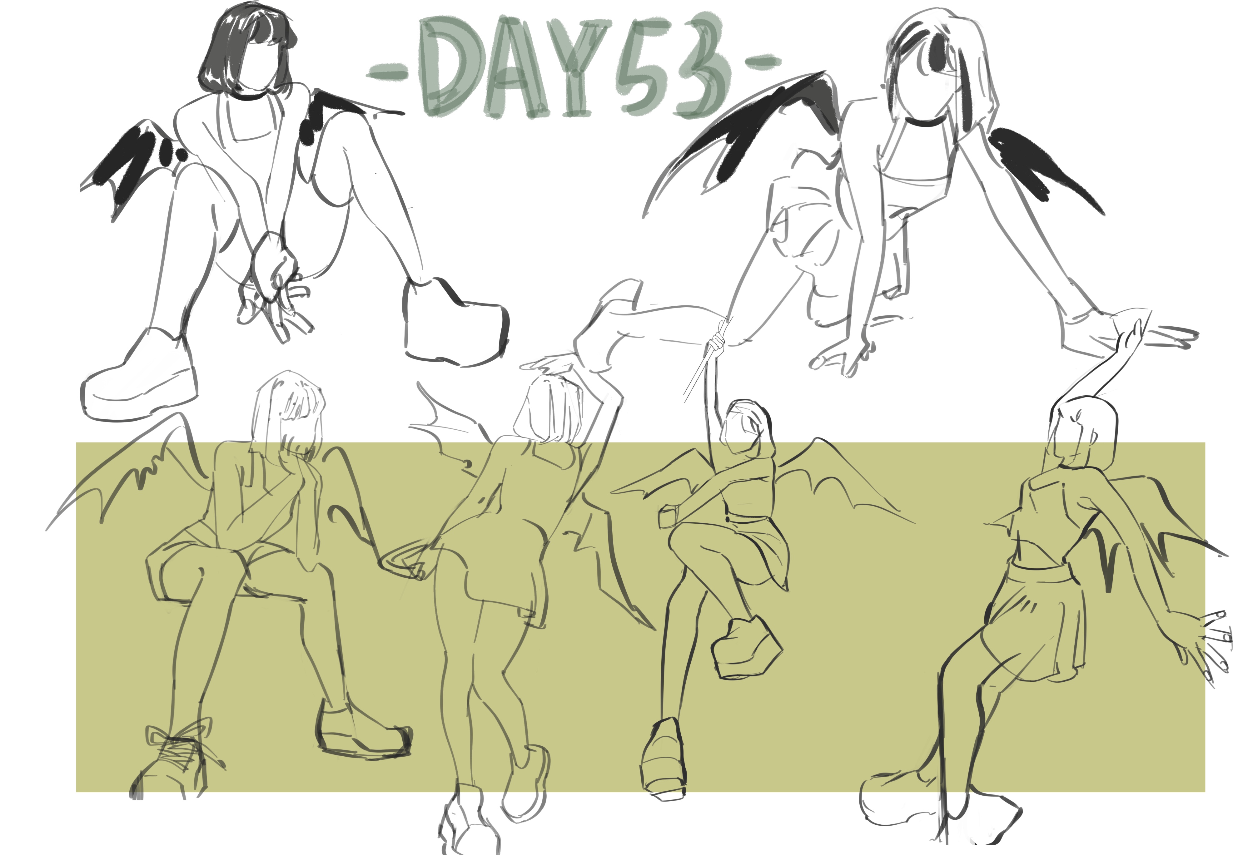 速写60天通知赛Day53@速写班长_Z236793155-站酷ZCOOL