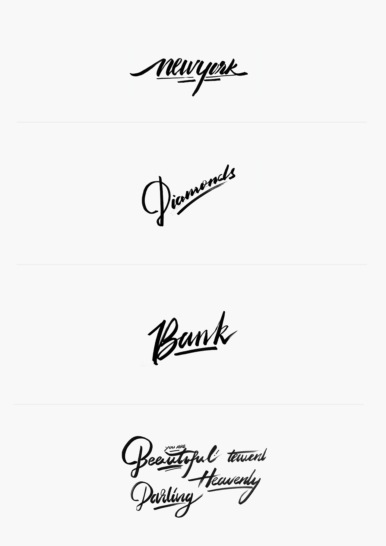 2015 lettering/calligraphy selection1|平面|字体/字形|Niico_原创作品-站酷ZCOOL