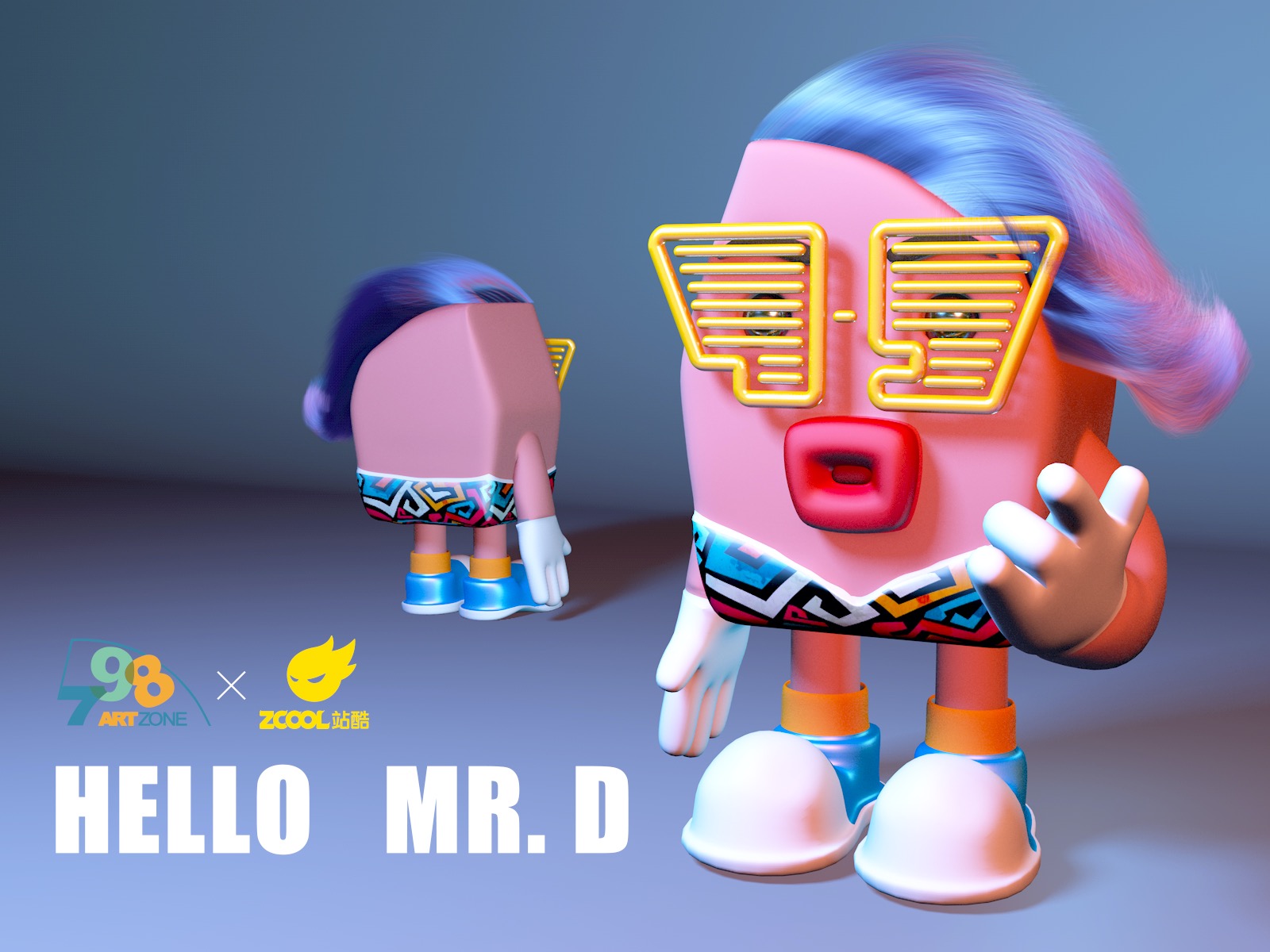 798原创IP形象-MR.D_ruanlu0914-站酷ZCOOL