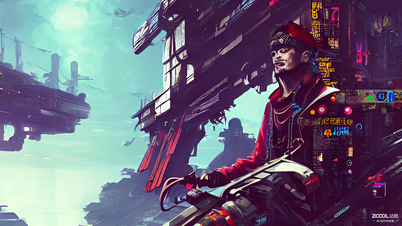#AI创作实验室#科技，海盗_杨杨yann-站酷ZCOOL