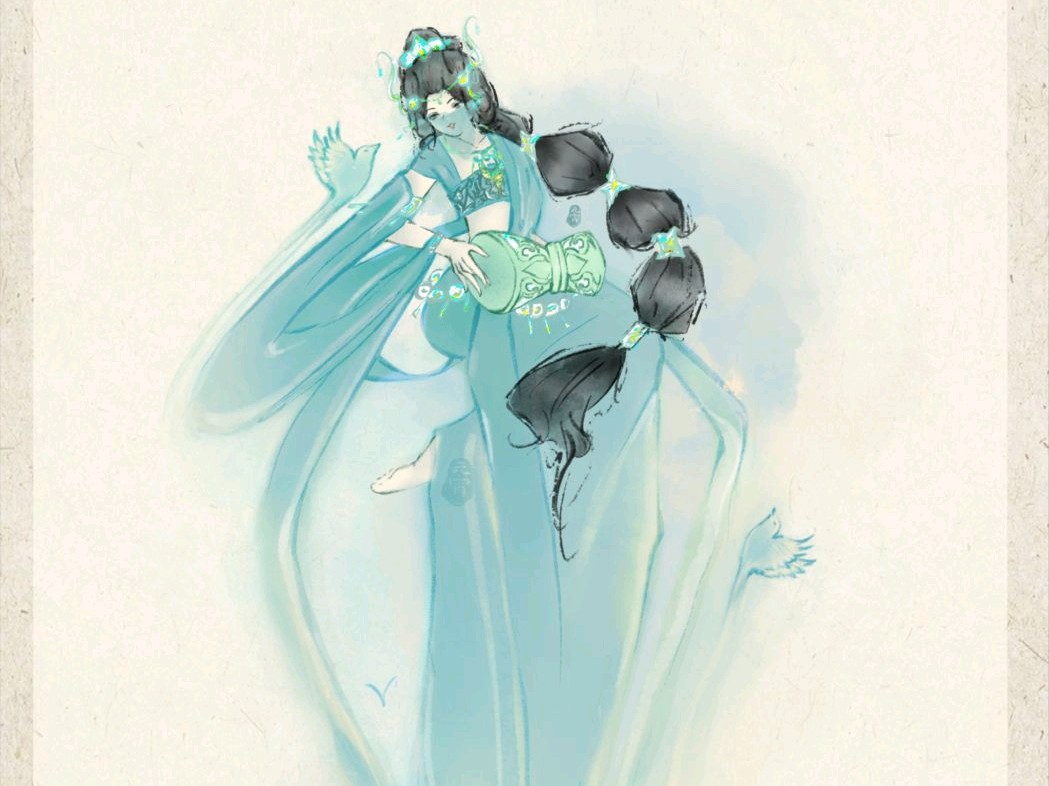 二十四节气拟人||惊蛰_元宵Shaw-站酷ZCOOL