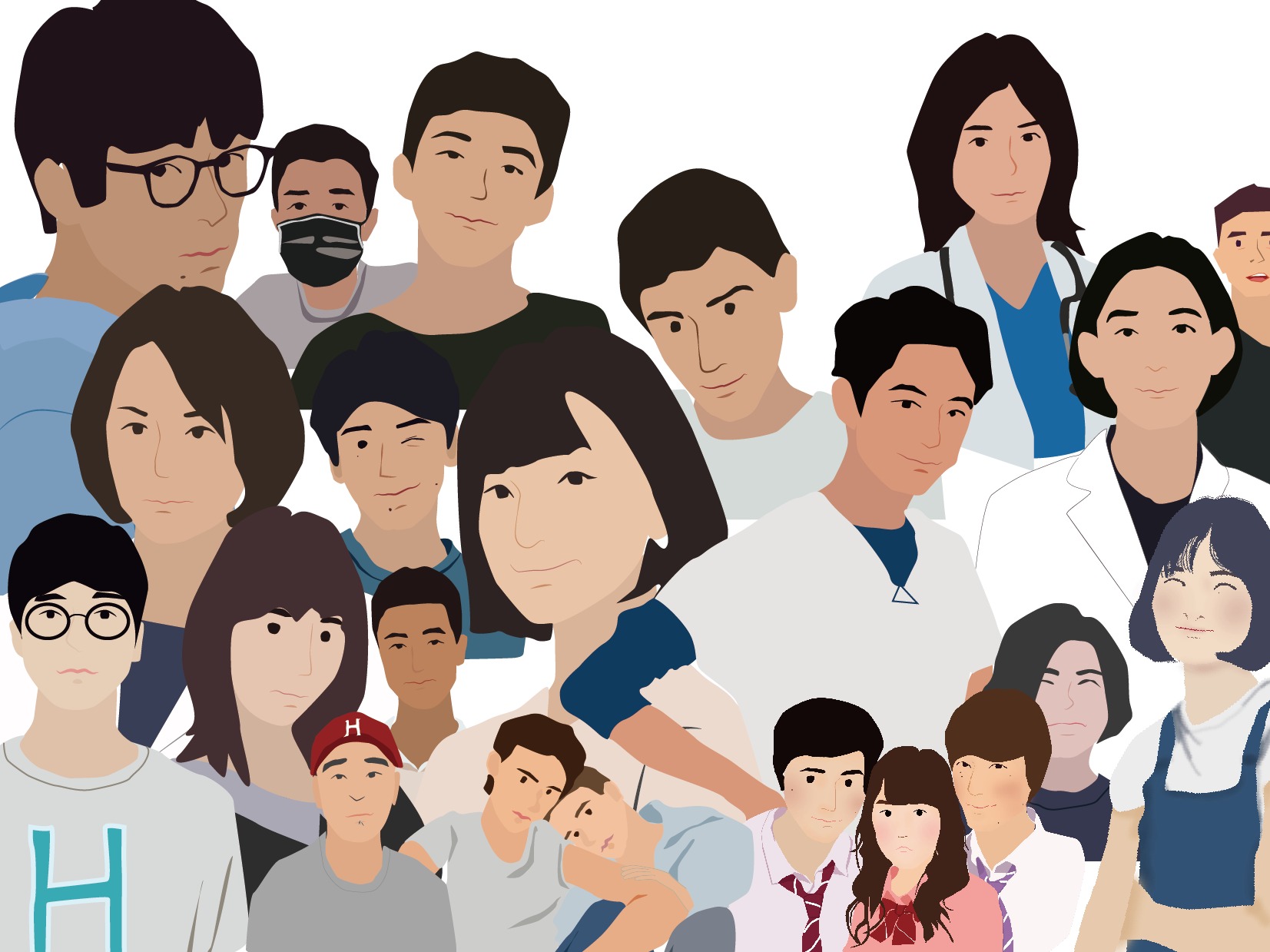 大合照_vanZou-站酷ZCOOL