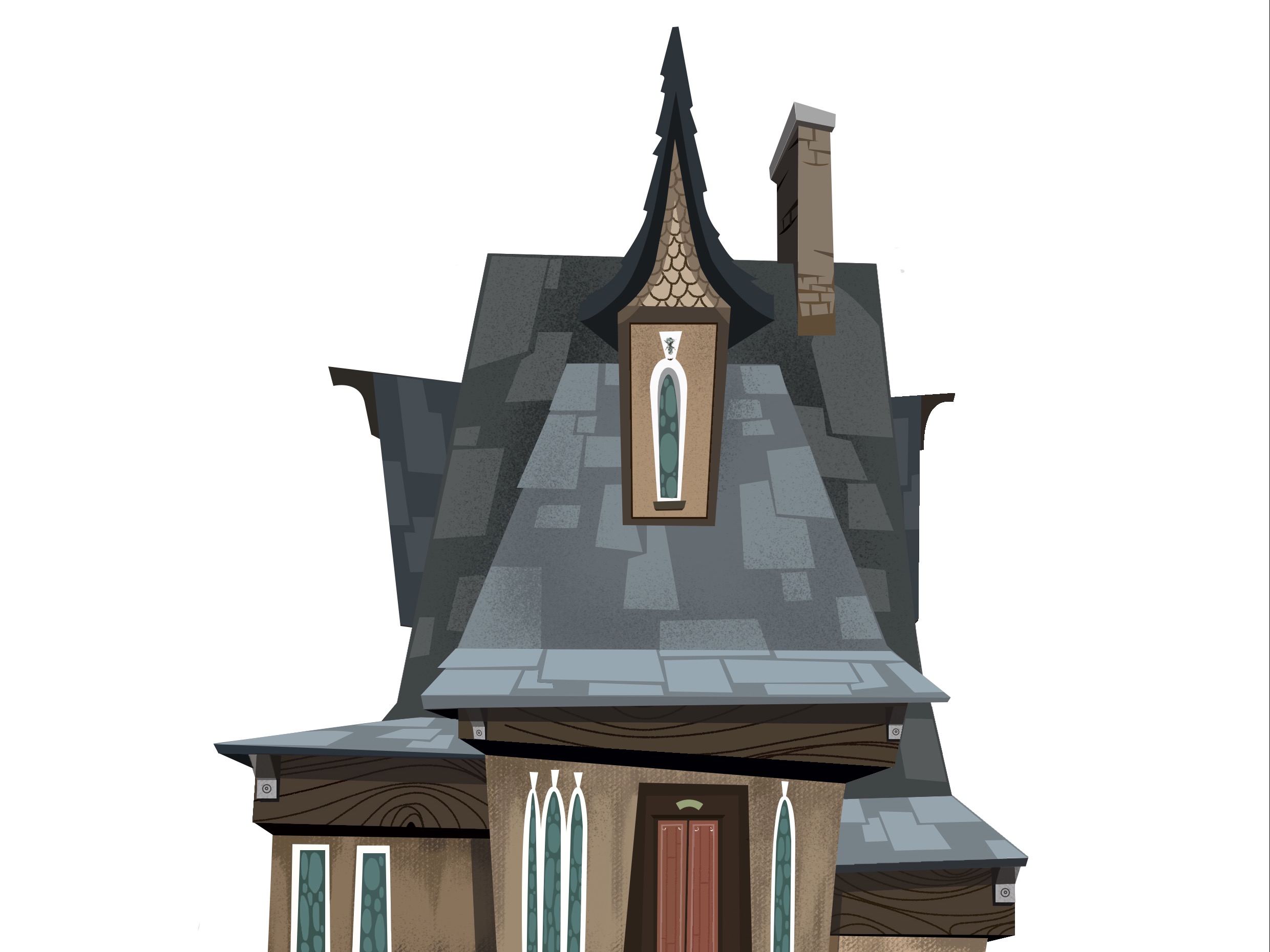 建筑_阿拉斯大熊-站酷ZCOOL