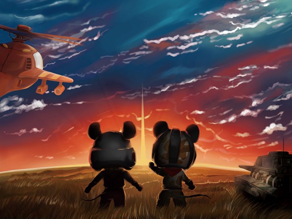 【电脑手绘】CG海报绘制-已商用_北极以北821015-站酷ZCOOL