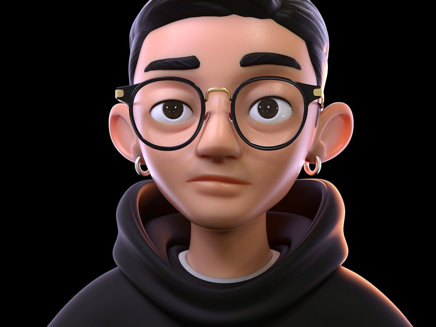 3D建模头像制作_REMY303-站酷ZCOOL