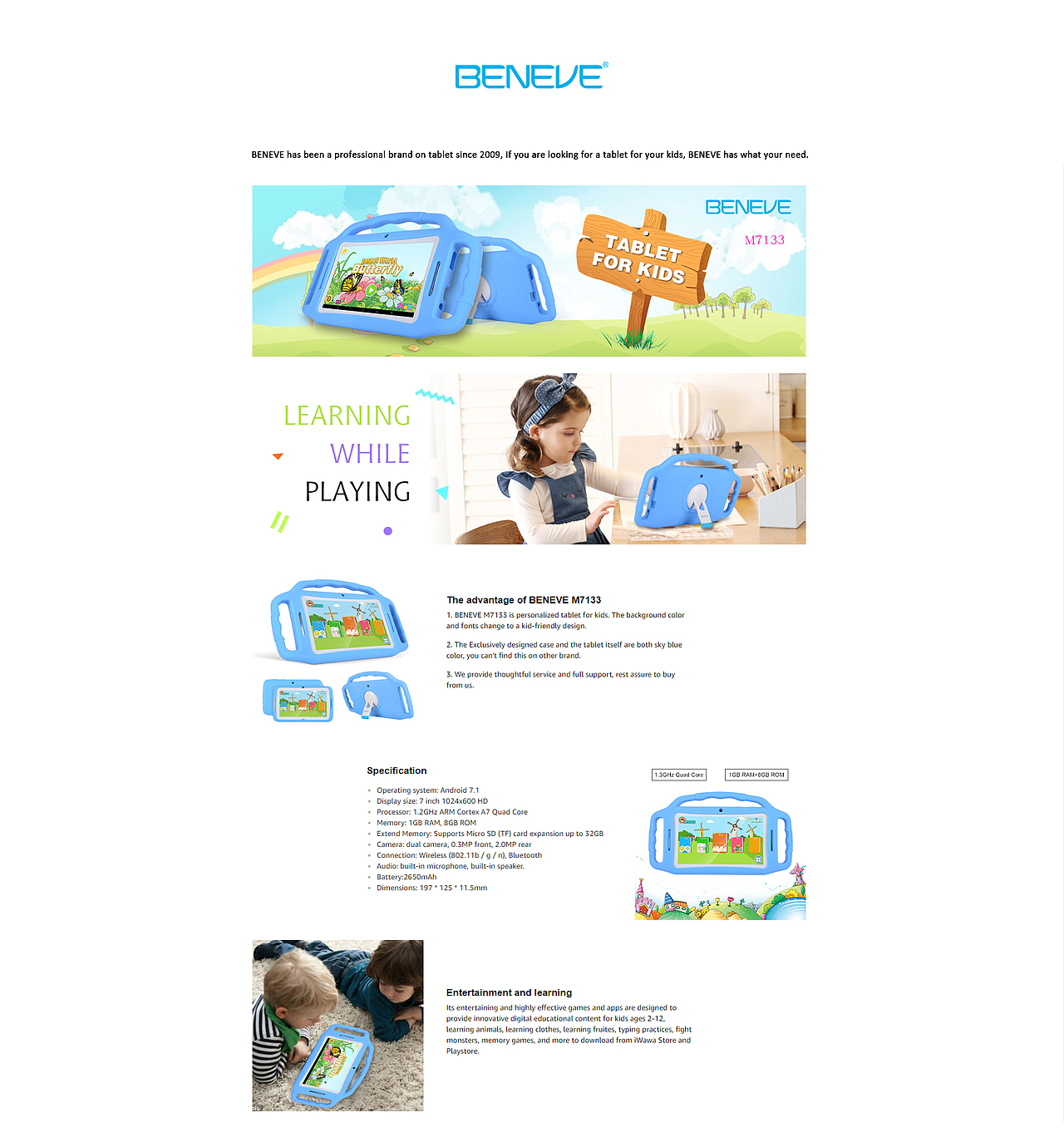 儿童平板A+页面_佳雪8899-站酷ZCOOL