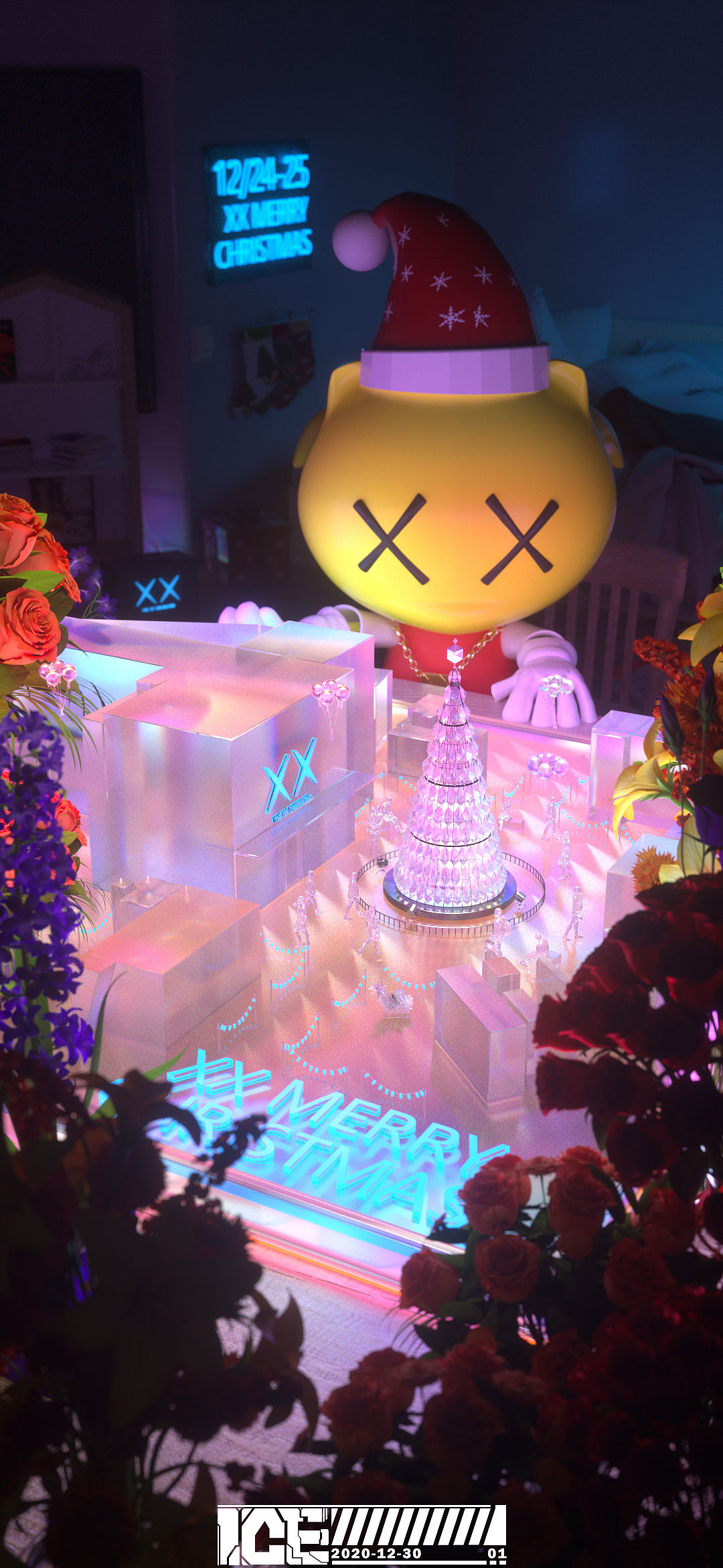 ice-夜店风格海报卡座图_icek-站酷ZCOOL