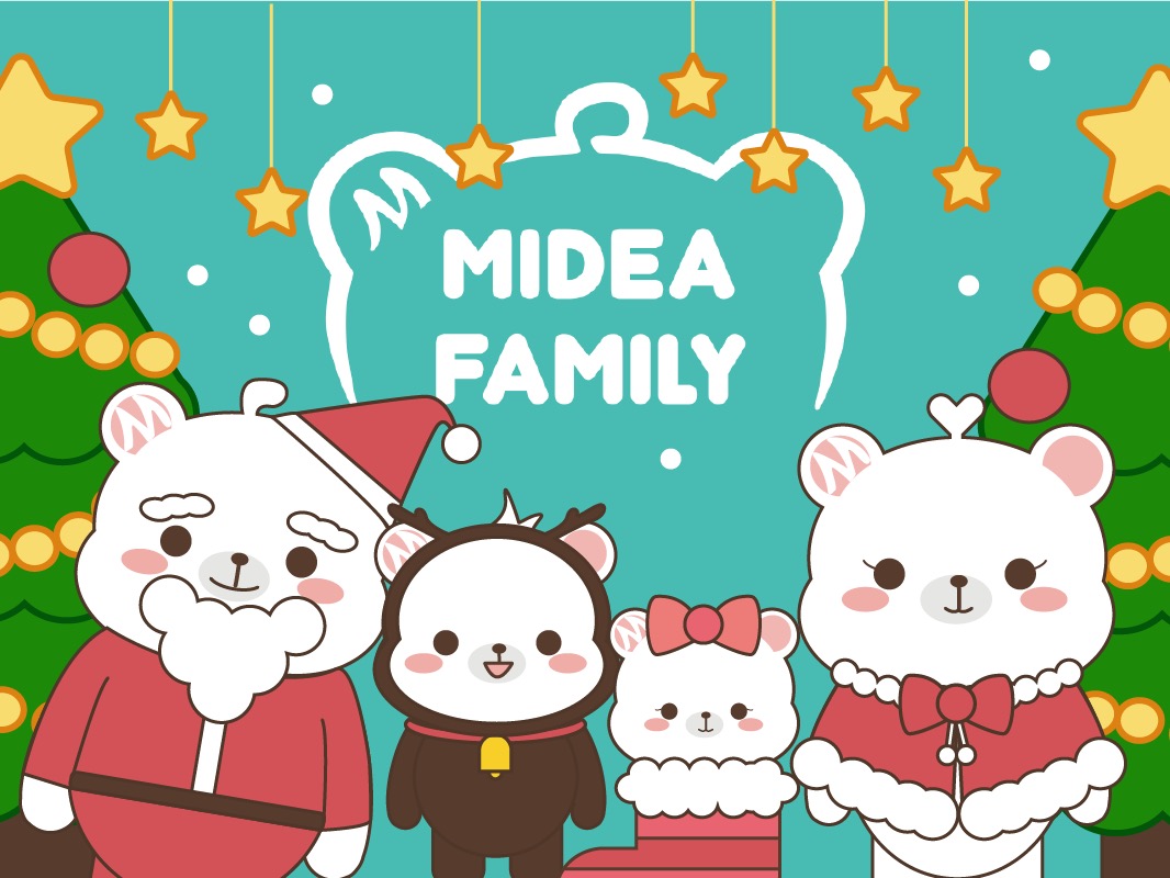 Midea Family·Q版形象设计_oyiiiii-站酷ZCOOL