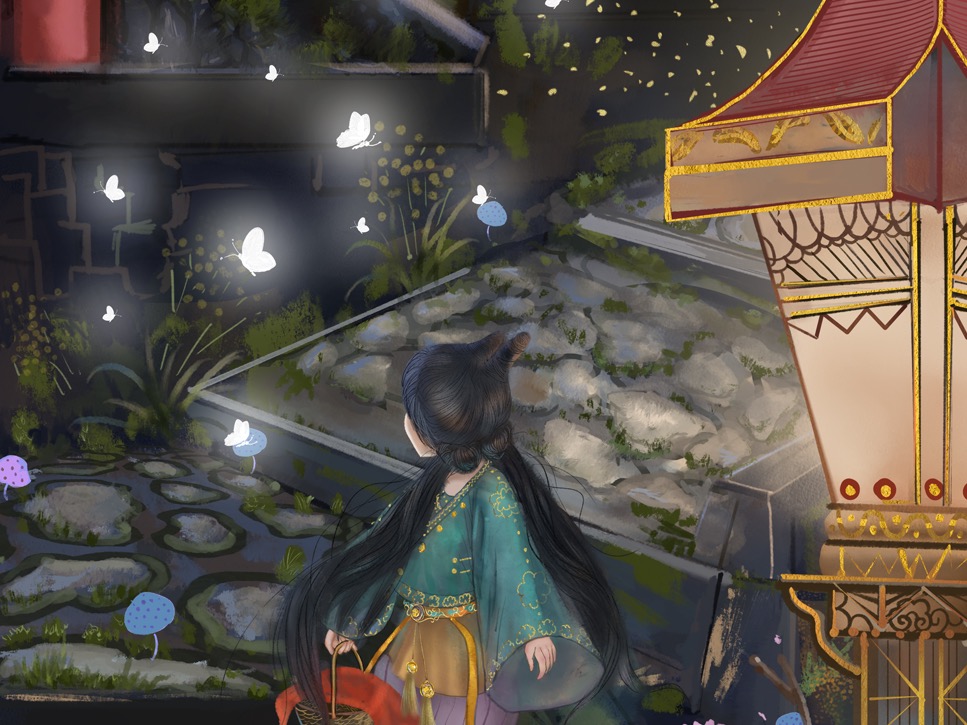 更深露重_采蘑菇的小菇凉_kio3-站酷ZCOOL