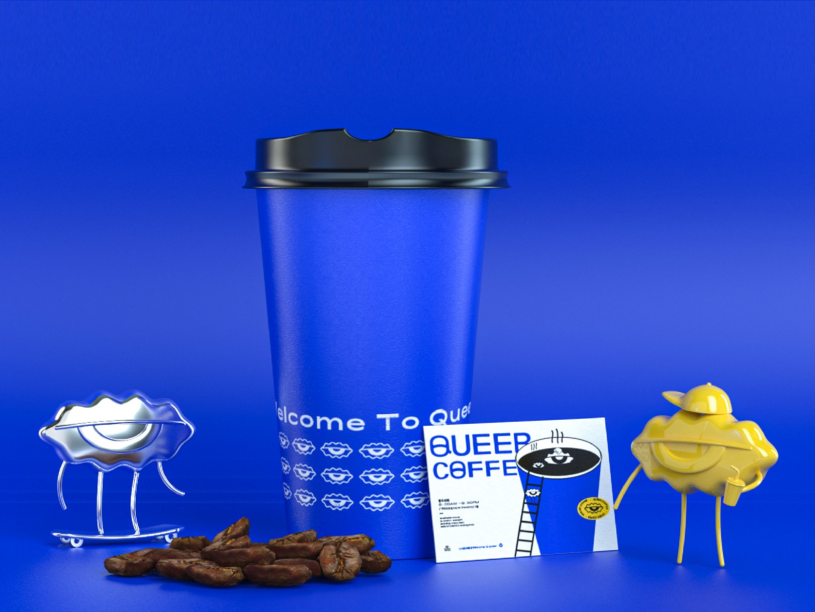 QUEEN COFFEE品牌设计_5IV7-站酷ZCOOL