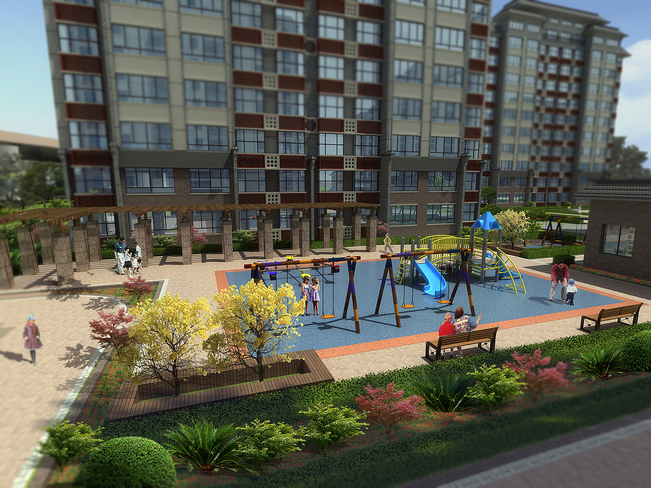 社区景观设计_凑凑凑着玩Heyp-站酷ZCOOL