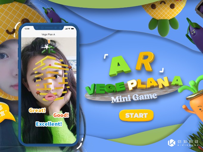 VEGE PLANA Mini GameAR人脸迷宫游戏_KIVICUBE-站酷ZCOOL