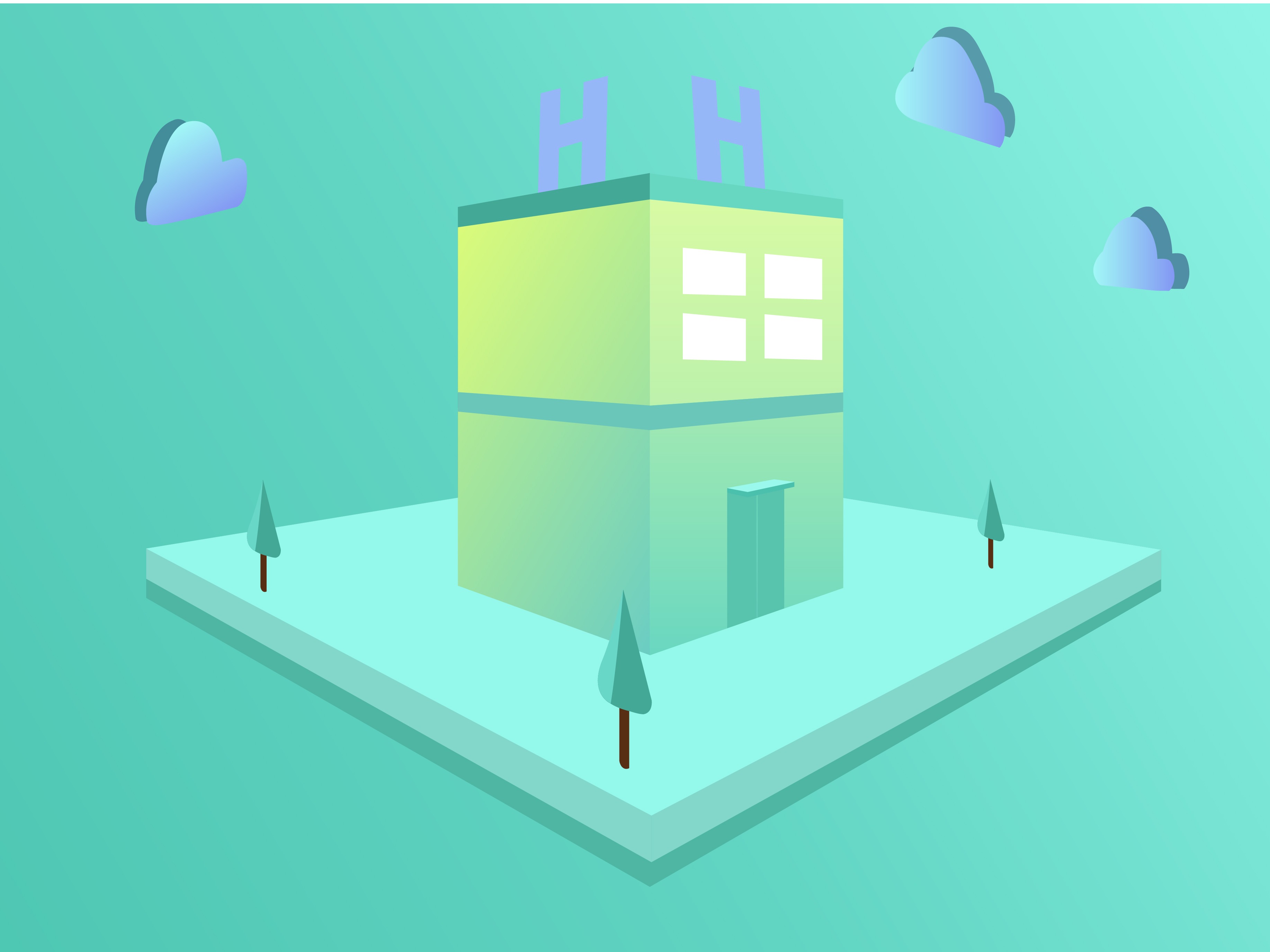 小房子_张可爱ye-站酷ZCOOL