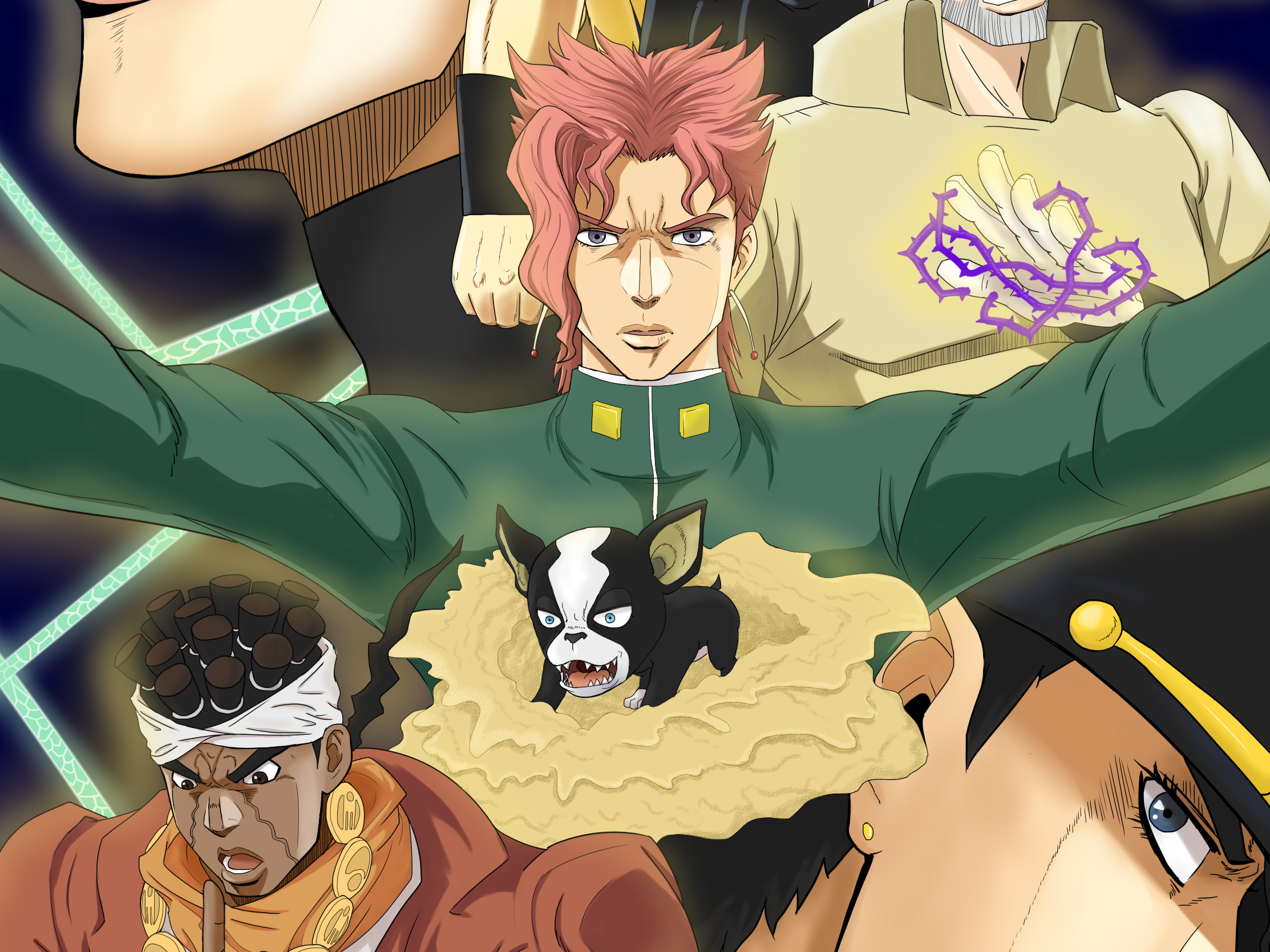 jojo奇妙冒险_素材网站_图片免费下载-ZCOOL站酷