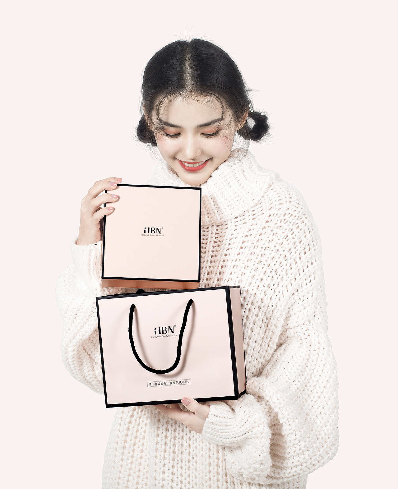 HBN面膜模特图_Rosy小柔-站酷ZCOOL