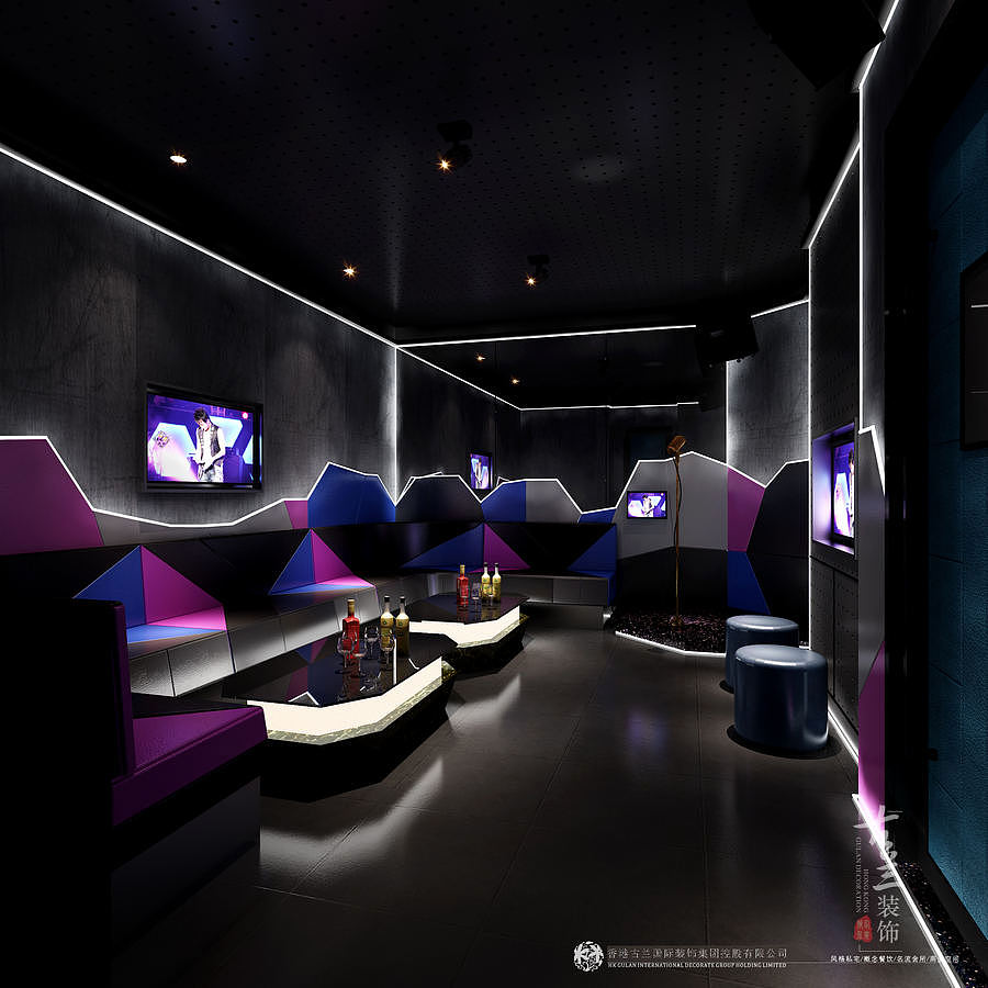 爱K量贩式KTV-绵阳特色KTV装修|绵阳专业KTV装修公司_绵阳专业KTV装修_-站酷ZCOOL