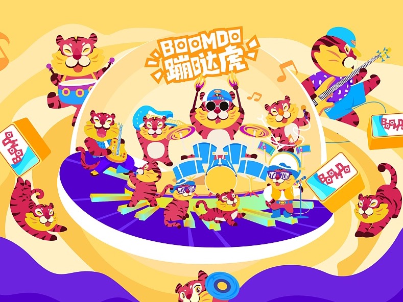 创意赛季最潮新锐老虎IP完整全套设计OriginalTiger IP_YuuJie余洁-站酷ZCOOL