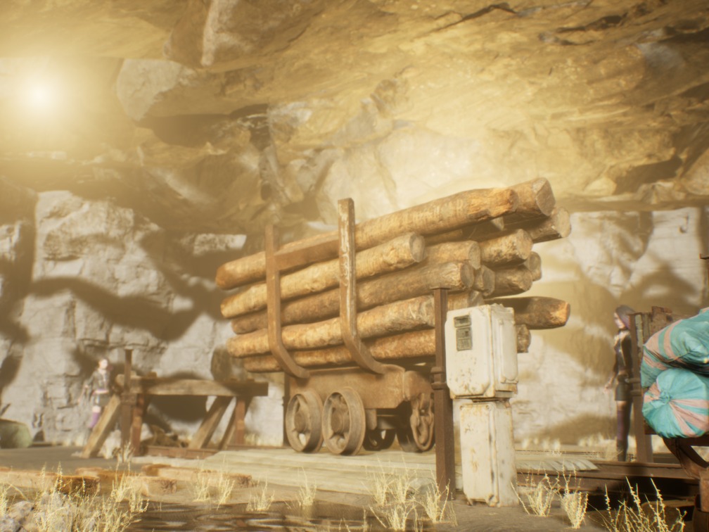 UE4 - 场景练习 - 山洞_Sofia_小麦-站酷ZCOOL