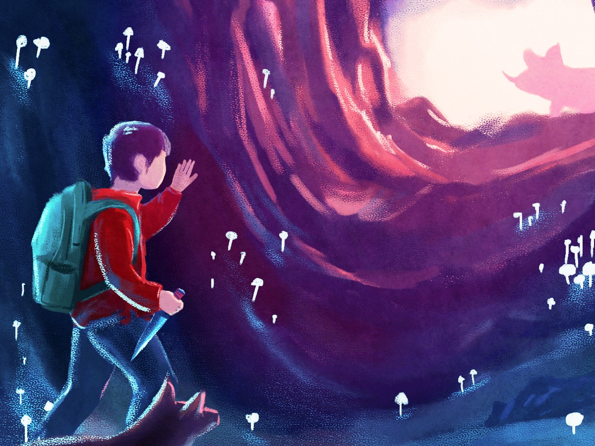 冒险主题插画练习_插画师toya-站酷ZCOOL