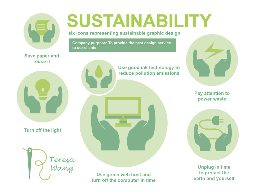 Sustainability icons_TeresaWANG21GD1-站酷ZCOOL