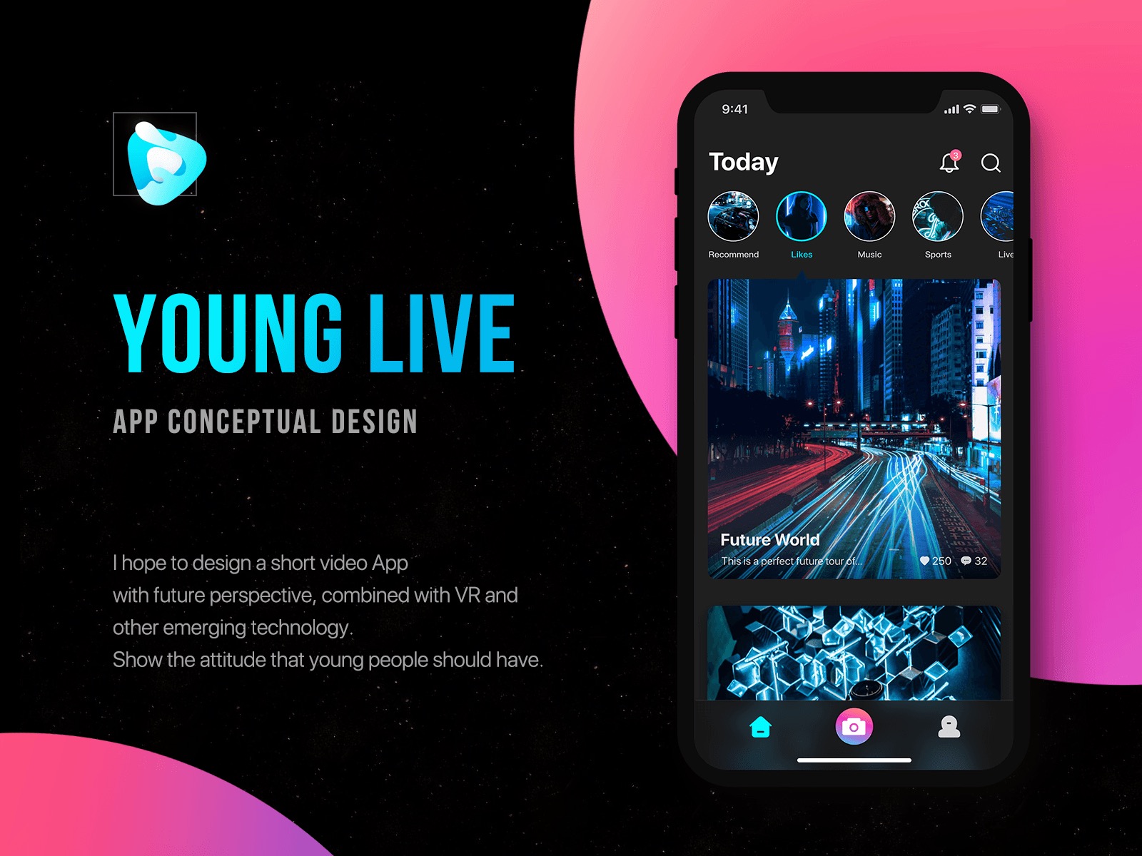 Young Live App Conceptual Design_PoppinYoung-站酷ZCOOL