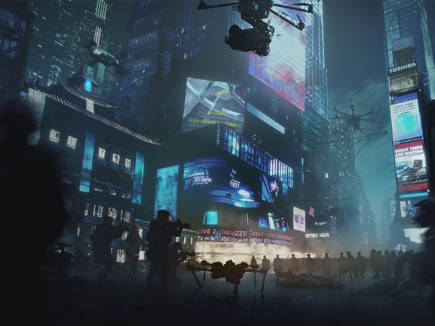 科幻电影概念图练习_Gavin_Hu-站酷ZCOOL