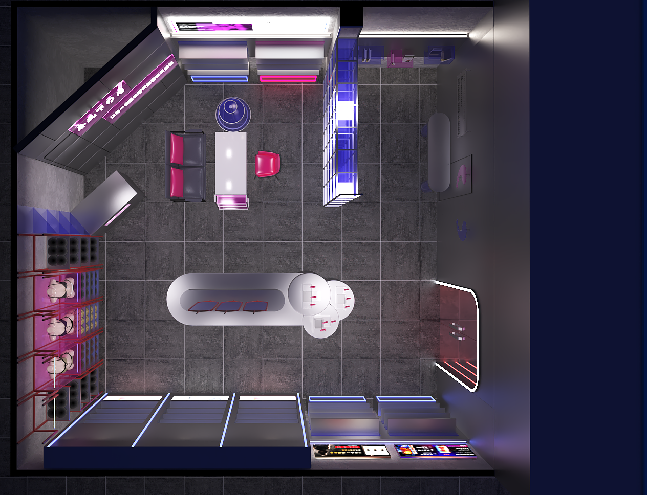 商业零售空间设计——情趣用品店_空空1206-站酷ZCOOL