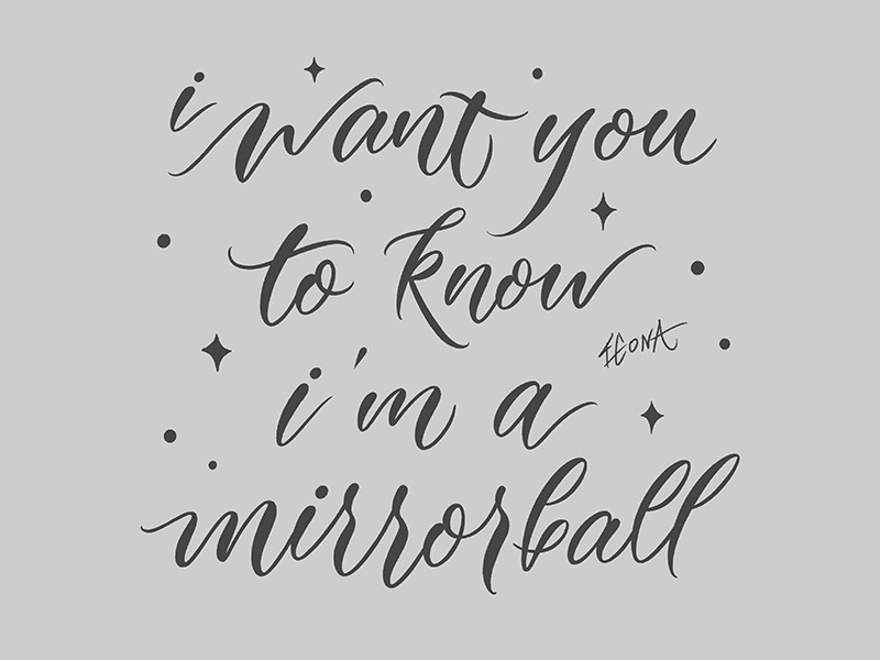 iPad Lettering NO.13 - Taylor Swift · folklore_TEONA_nuoR-站酷ZCOOL