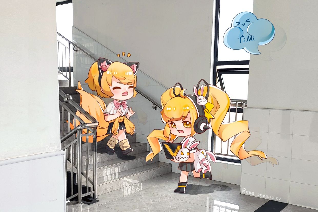 画了一些好姐妹！_Rene白沙-站酷ZCOOL