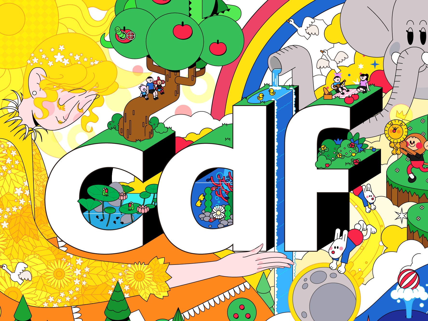 在CDF发现环保之美-自然万物的喜年华_水密濤濤-站酷ZCOOL