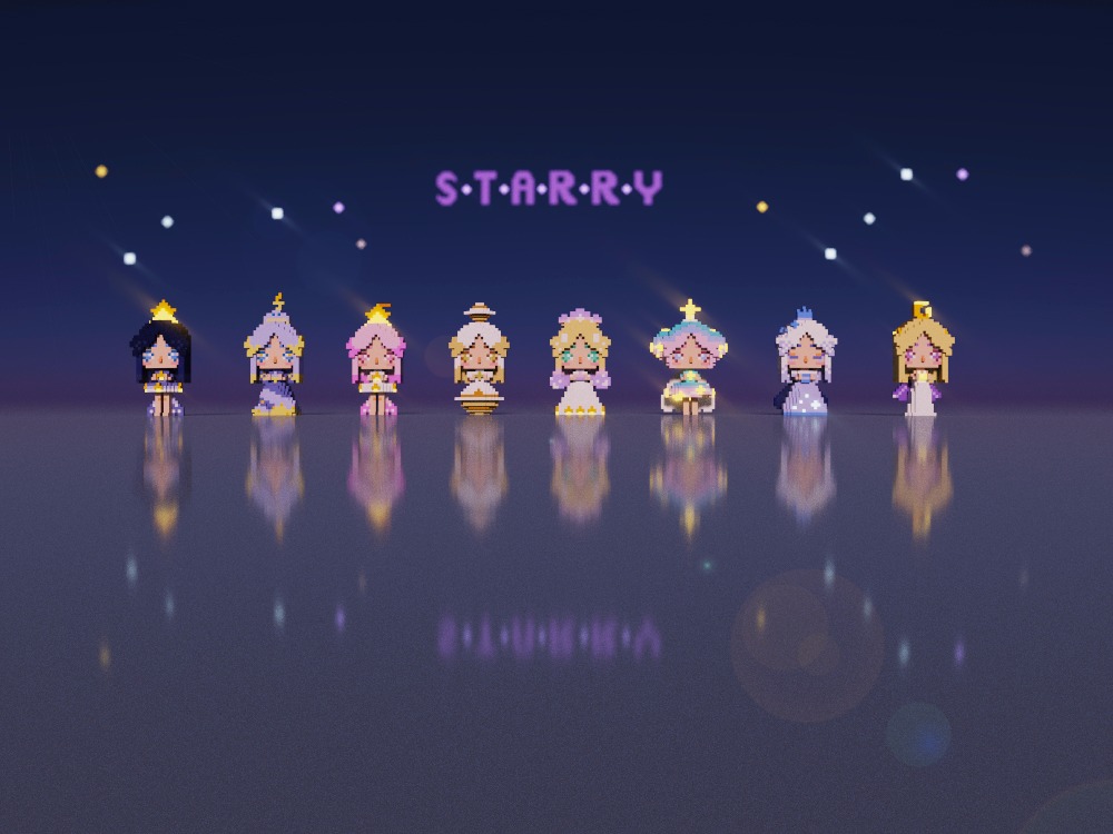 STARRY-星河系列_Cokey_可乐-站酷ZCOOL