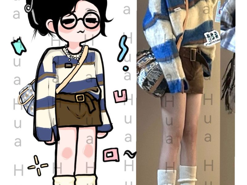 Q版人物设计/ip_阿花hua-站酷ZCOOL