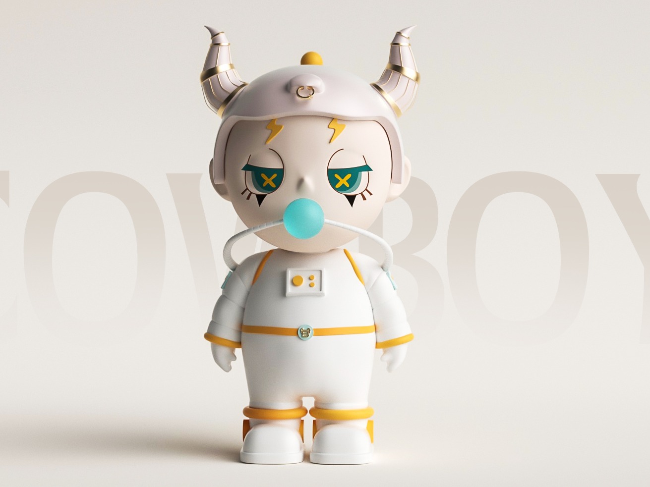 角色IP牛仔_饺子zl-站酷ZCOOL