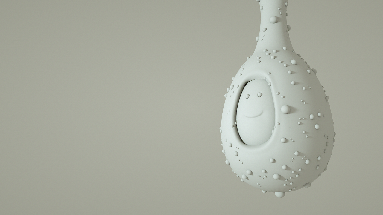 「C4D」3S植物发芽拟人态_Qt小诺-站酷ZCOOL