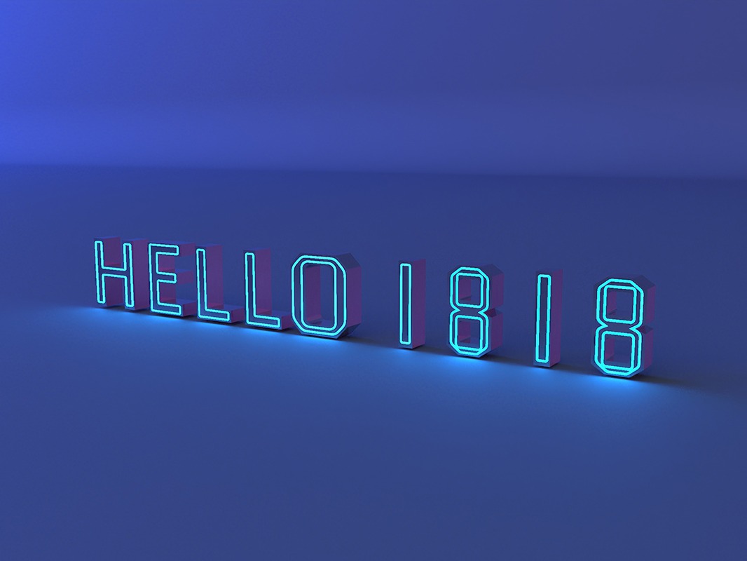 武汉凯德1818广场发光小品_立狮-站酷ZCOOL