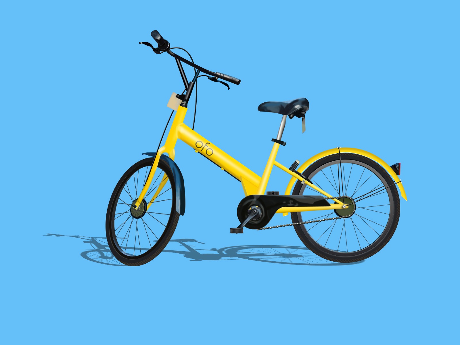 ofo小黄车_我是非也-站酷ZCOOL