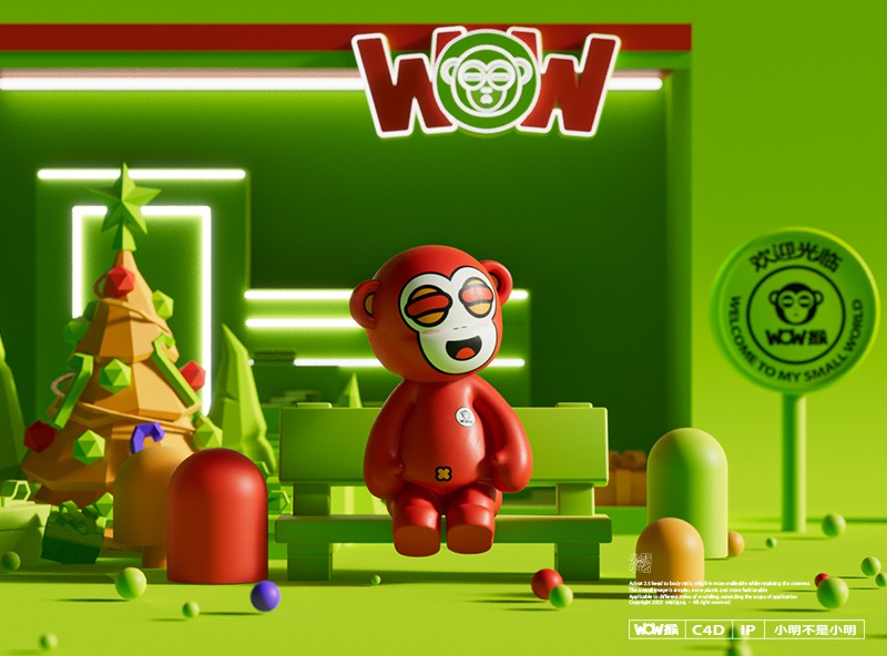 万象生活IP—wow猴_小明不是小名-站酷ZCOOL