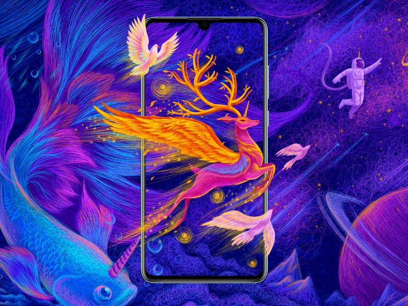 华为P30：穿越梦境的交响曲_feii-站酷ZCOOL