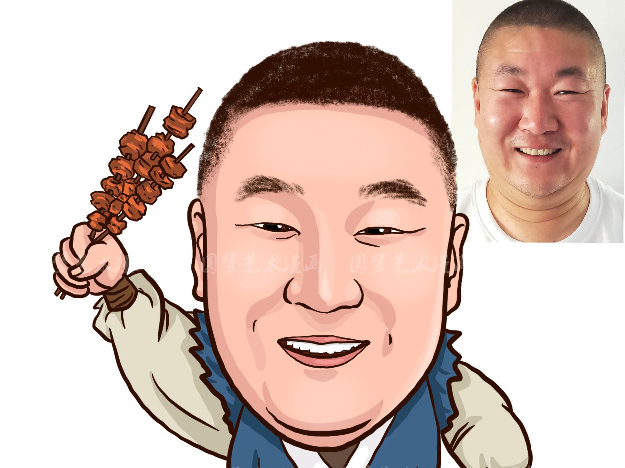 炸串大哥_y圆梦m-站酷ZCOOL