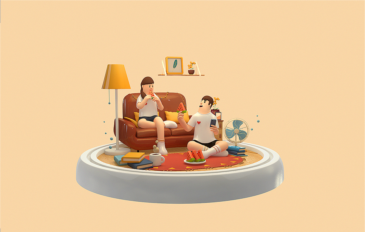 京东居家 + 京东家装 头图图图_Poyo-站酷ZCOOL