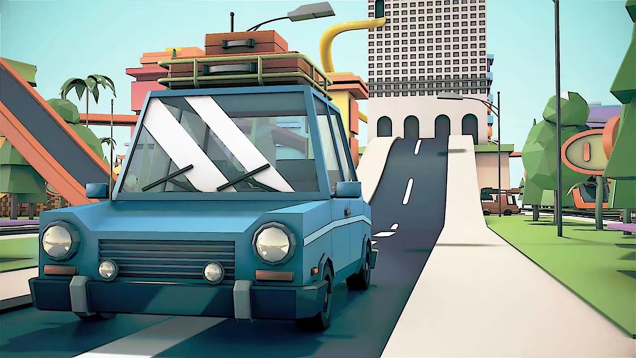 C4D mg小镇建模_发财facai-站酷ZCOOL