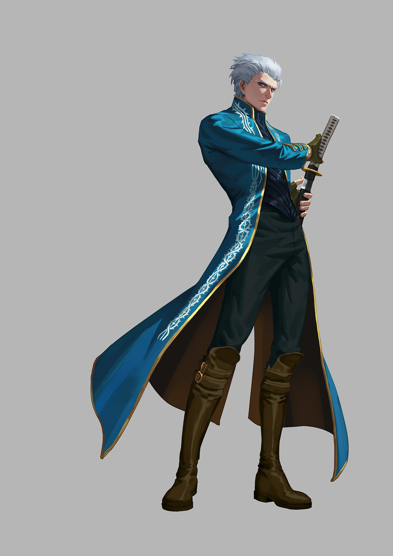 DMC同人立绘_tnecniv5-站酷ZCOOL