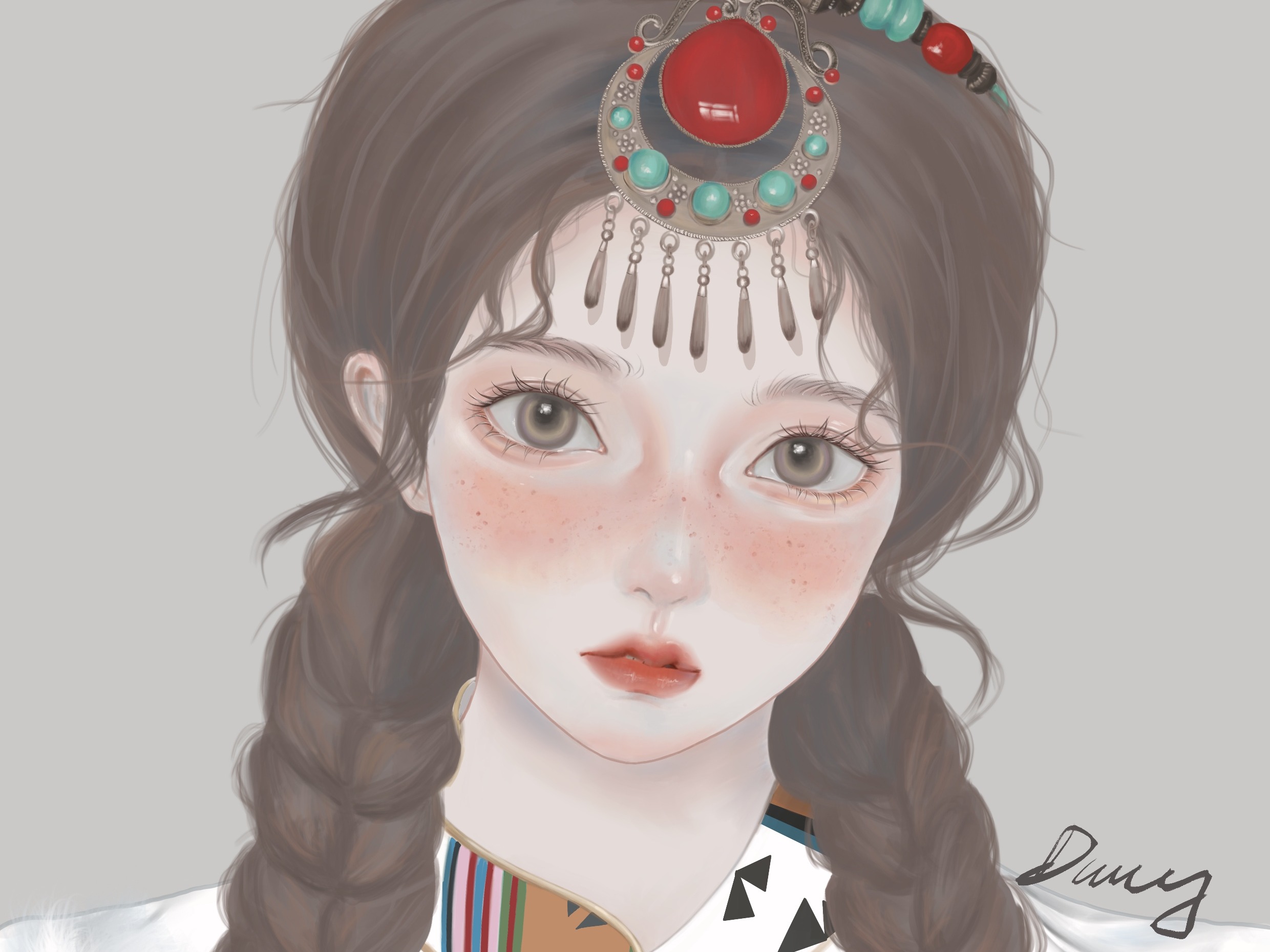 iPad插画练习（一）_Dangc-站酷ZCOOL