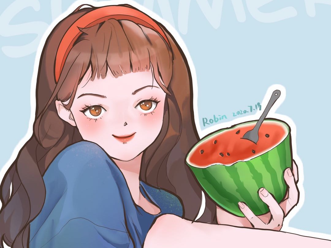 头像日常练习_M_Robin-站酷ZCOOL