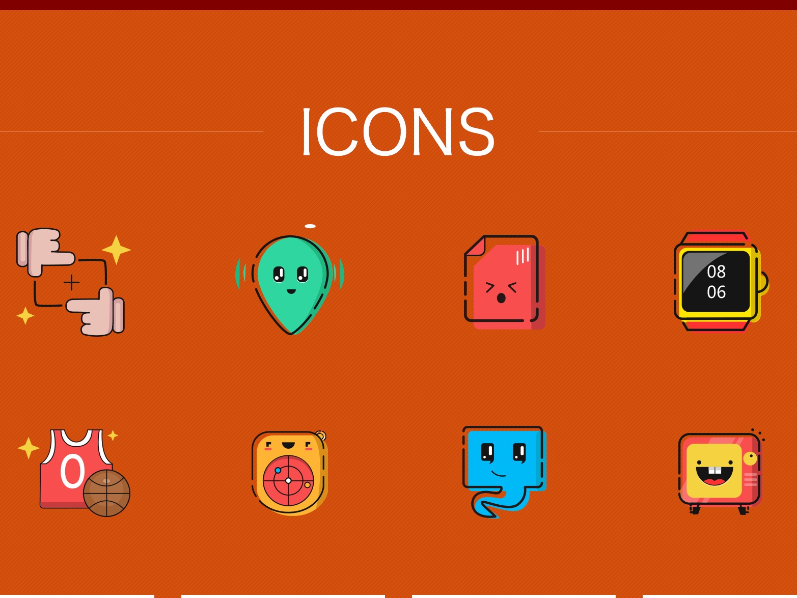 ICONS练习_雪海飘香-站酷ZCOOL