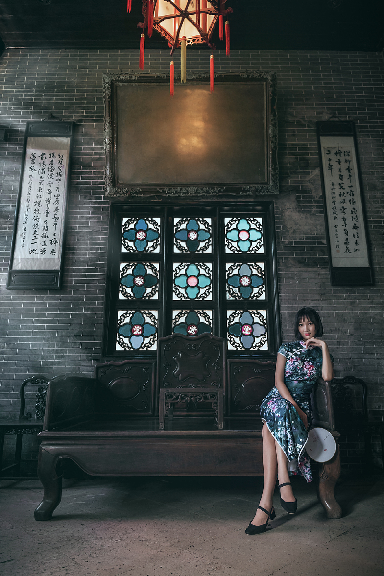 中国风旗袍人像摄影 设计摄影师加利 站酷zcool