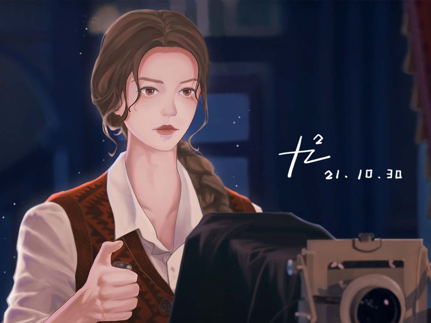 《双镜》--严微_九二YannaY-站酷ZCOOL